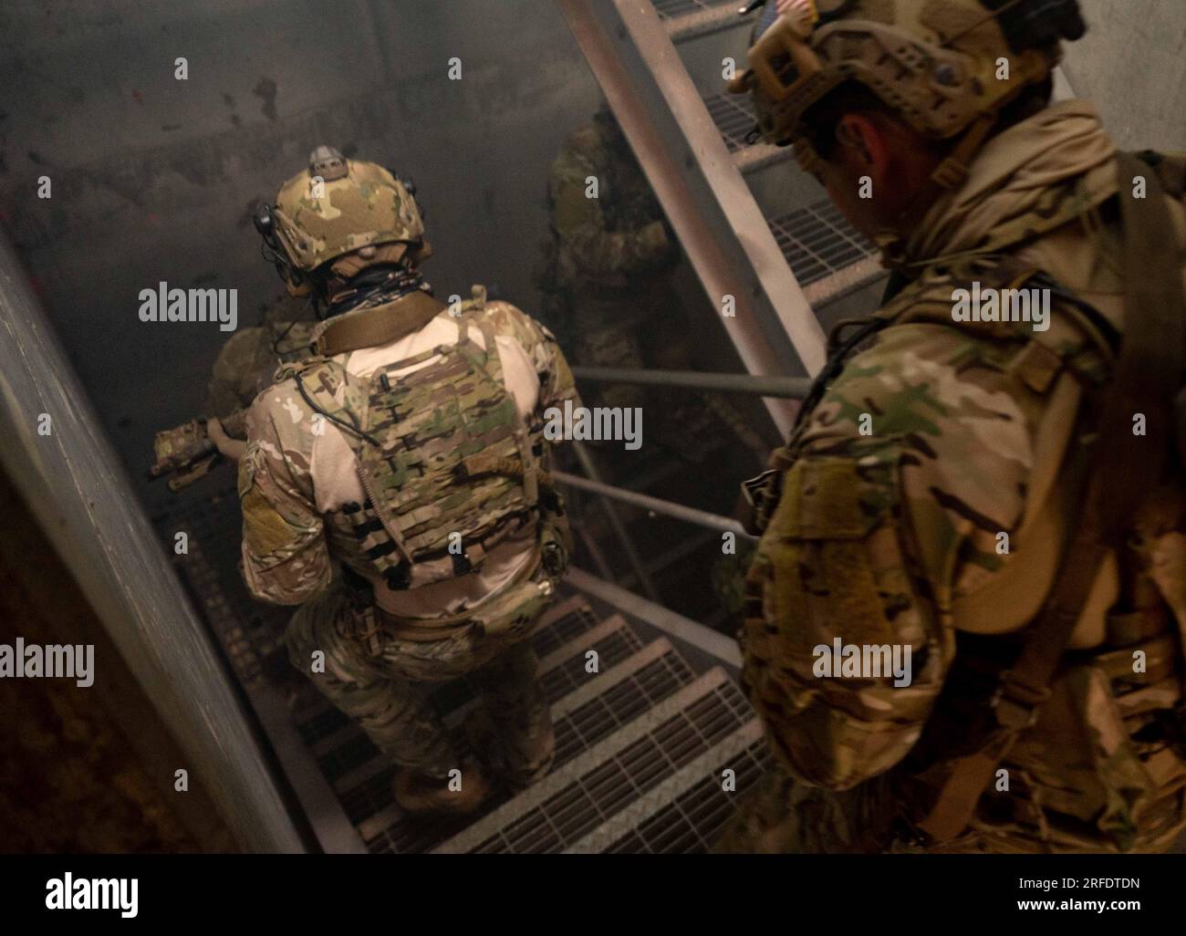 230628-N-OX430-1439 U.S. Naval Special Warfare operators clear out a ...