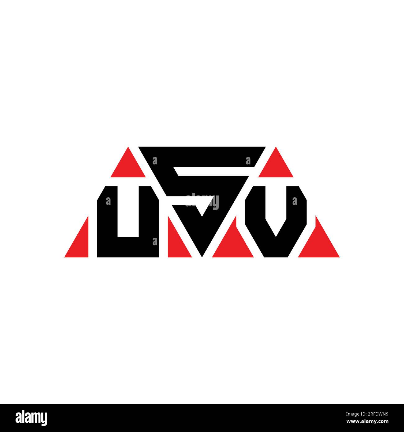 Usv font Stock Vector Images - Alamy