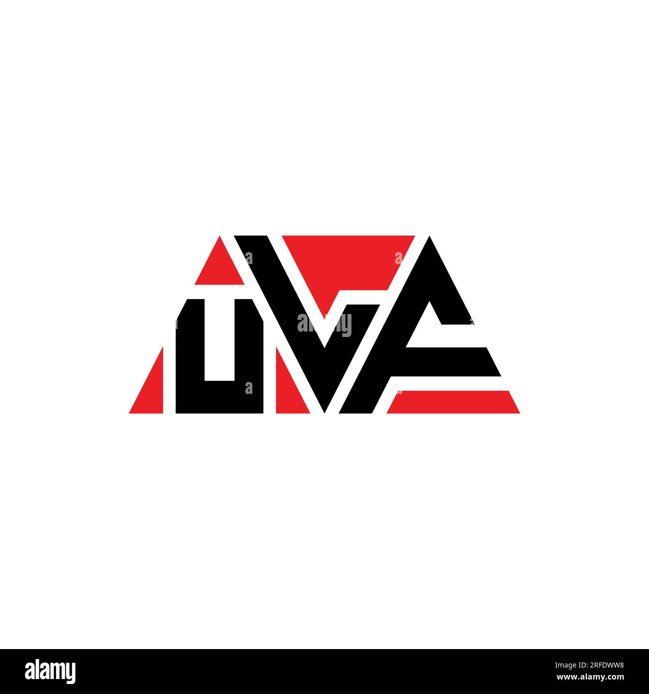 ULF triangle letter logo design with triangle shape. ULF triangle logo design monogram. ULF ...