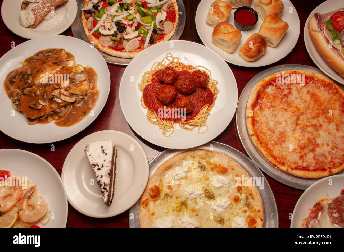 Delicious authentic and traditional tasty Italian foods Stock Photo - Alamy