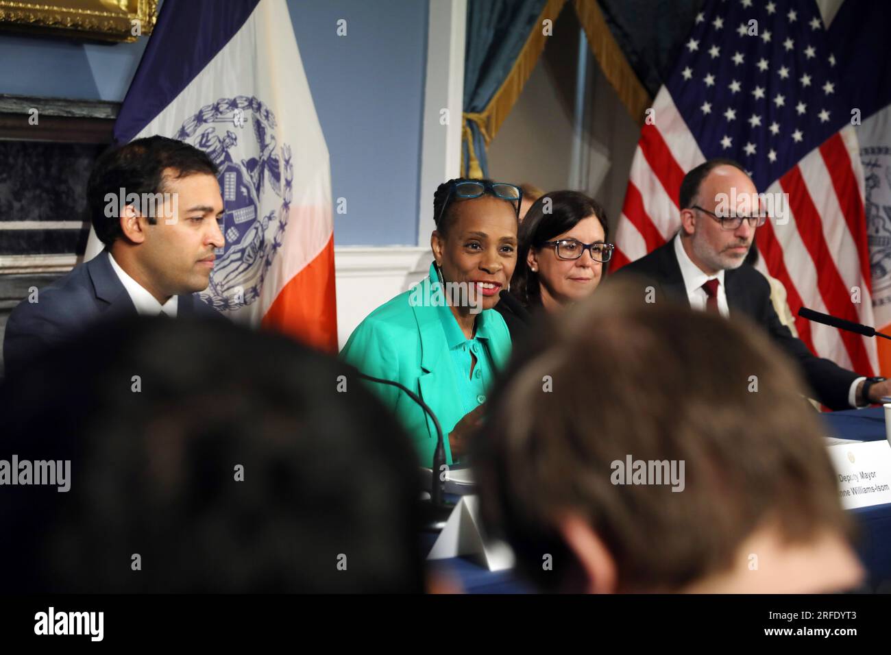 NEW YORK, NEW YORK- AUG 2: Deputy Mayor Anne Williams-Isom Deputy Mayor ...