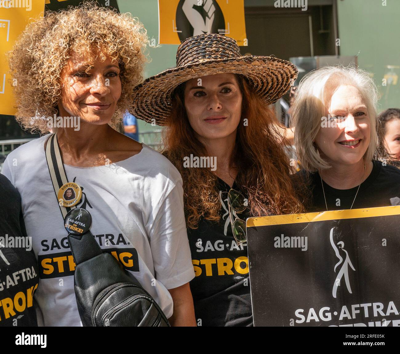 New York, USA. 02nd Aug, 2023. Michelle Hurd, Deborah Messing, Senator ...