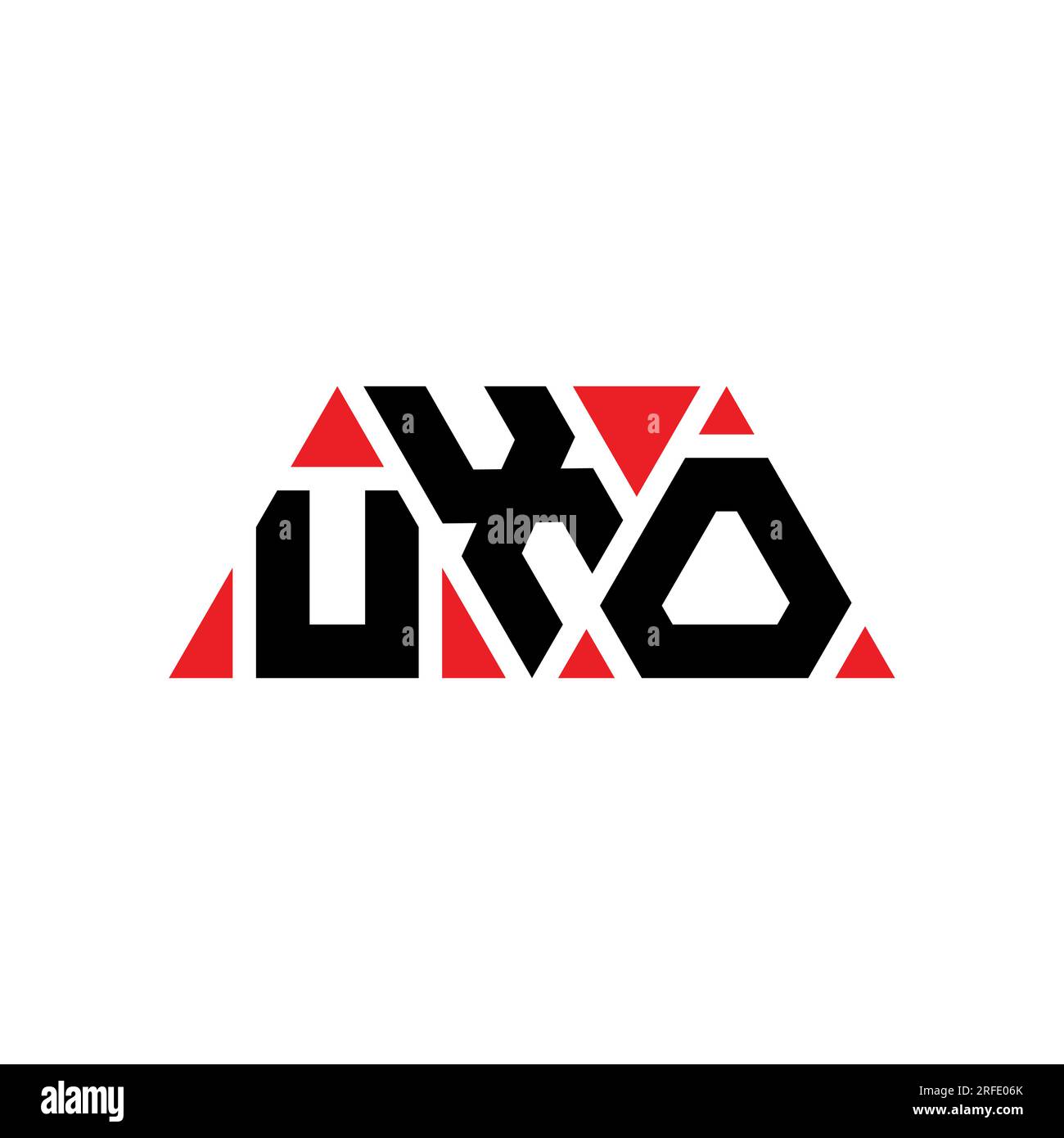 Uxo logo design Cut Out Stock Images & Pictures - Alamy