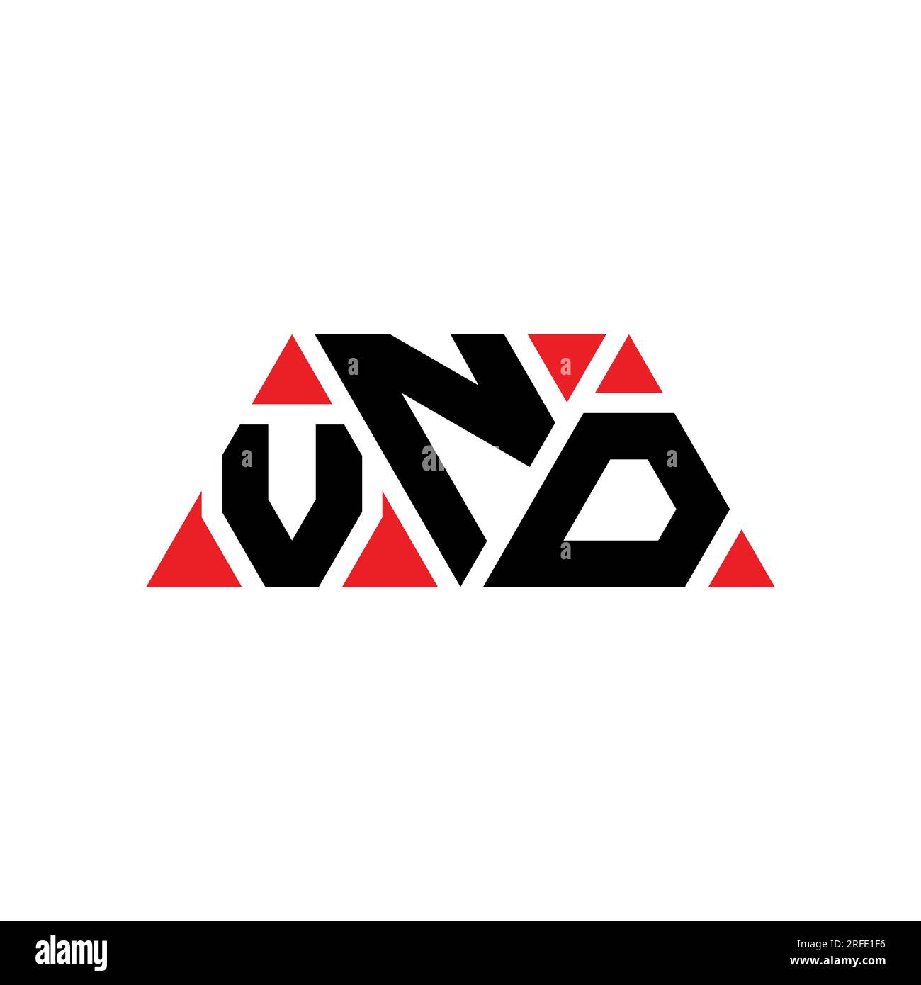 Vnd logo design Cut Out Stock Images & Pictures - Alamy