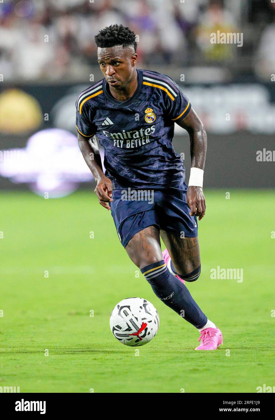 ORLANDO, FL - AUGUST 02: Real Madrid forward Vino Jr (7) during the ...