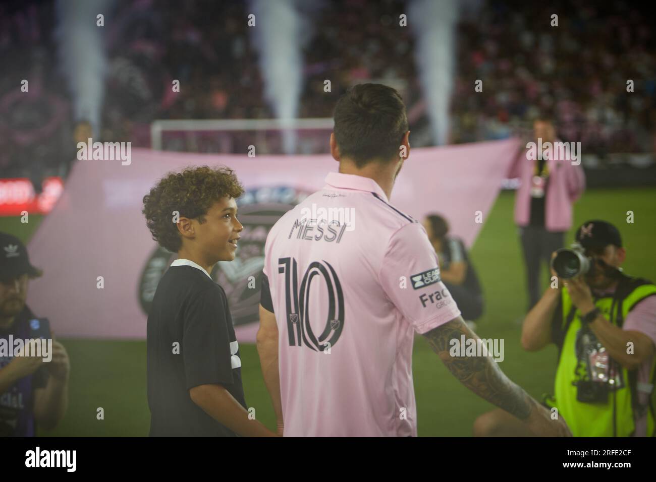 Lionel messi miami cruz hi-res stock photography and images - Alamy