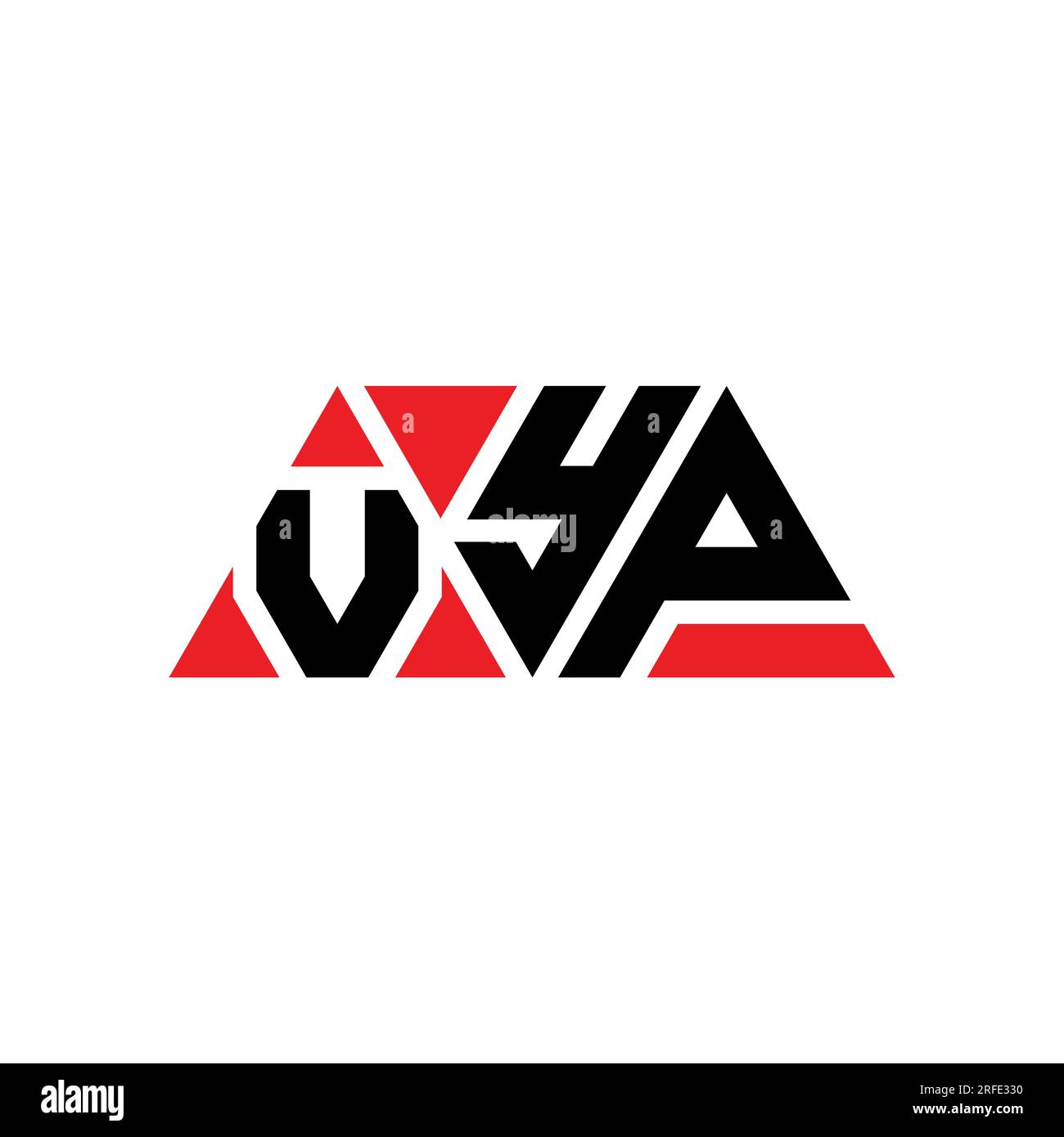 VYP triangle letter logo design with triangle shape. VYP triangle logo ...