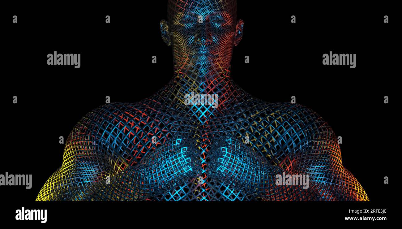 Science Futuristic Technology as a Concept Art Stock Photo - Alamy