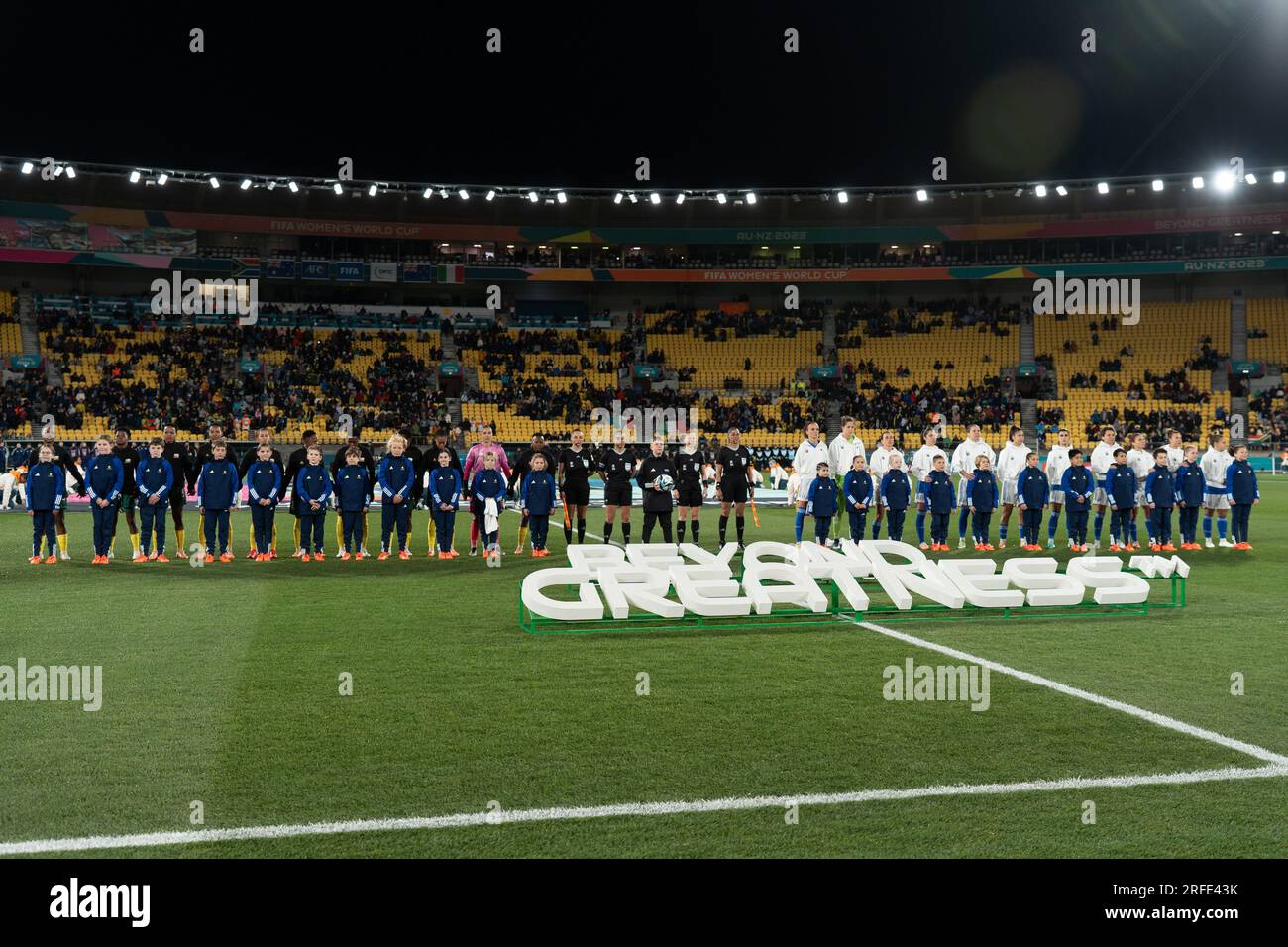 August 3, 2023, Wellington, New Zealand: Wellington, New Zealand. 2nd ...