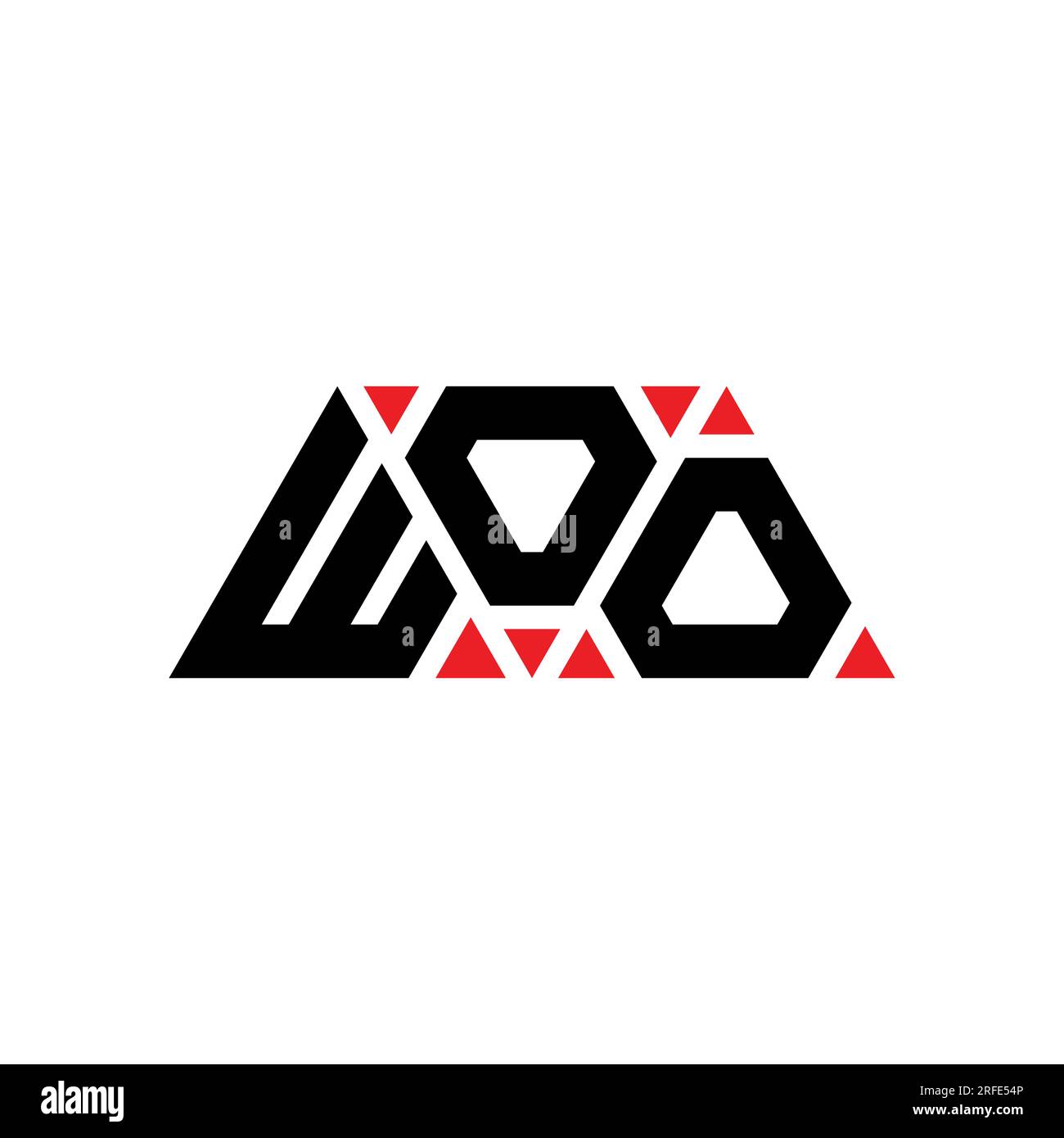 Woo triangle Stock Vector Images - Alamy