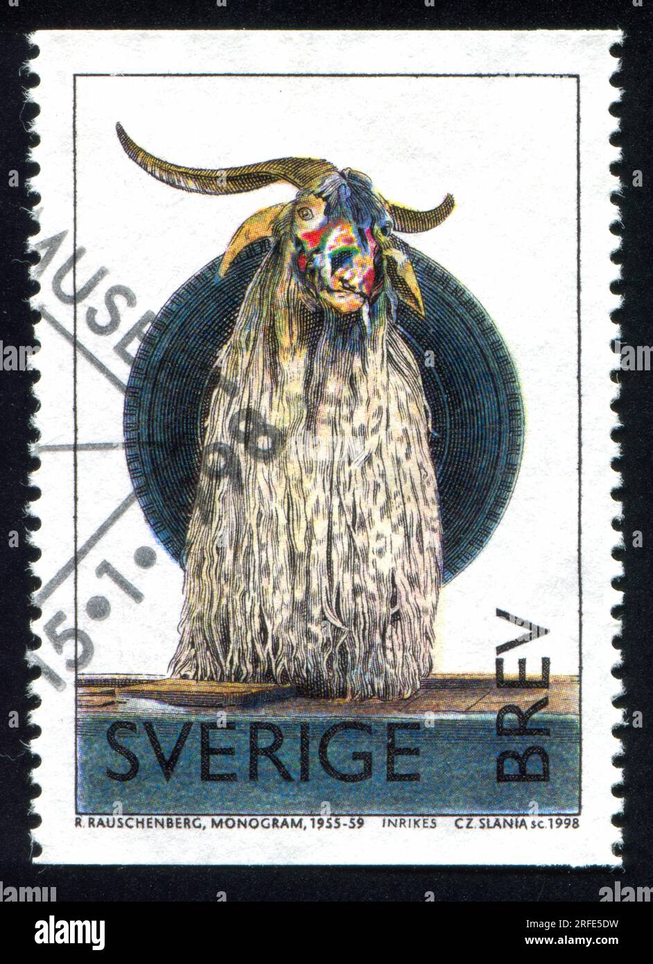 Robert Rauschenberg Monogram 1955 59