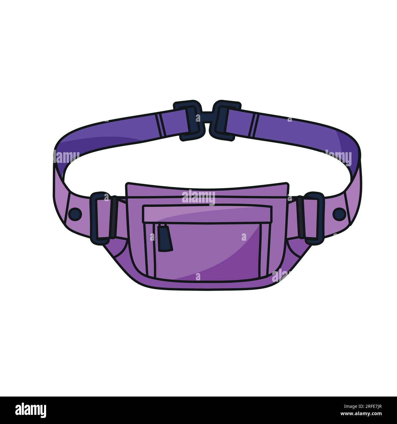 Waist bag. Different types of bags for money and cards, a modern bag ... Waist bag. Different types of bags for money and cards, a modern bag ...