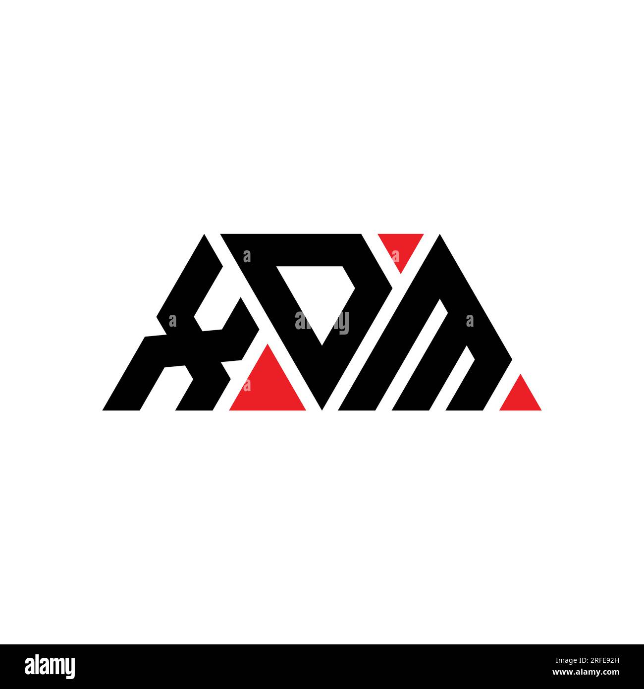 Xdm logo design Cut Out Stock Images & Pictures - Alamy
