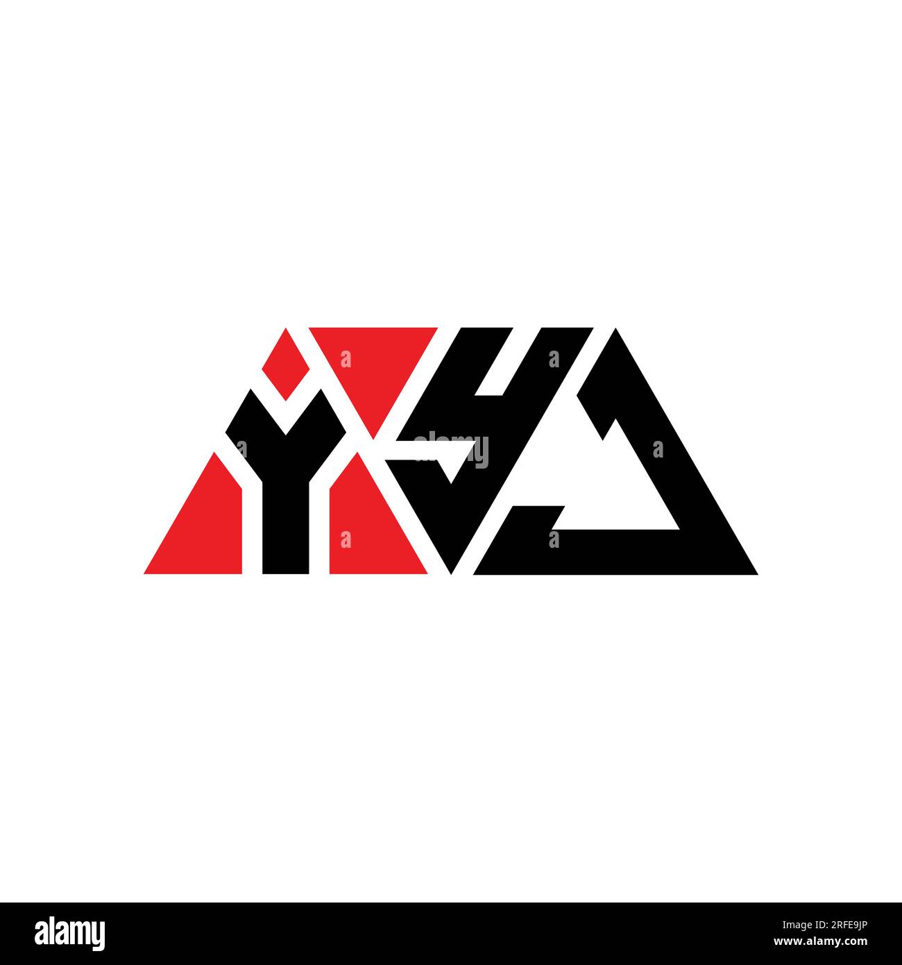 YYJ triangle letter logo design with triangle shape. YYJ triangle logo design monogram. YYJ ...