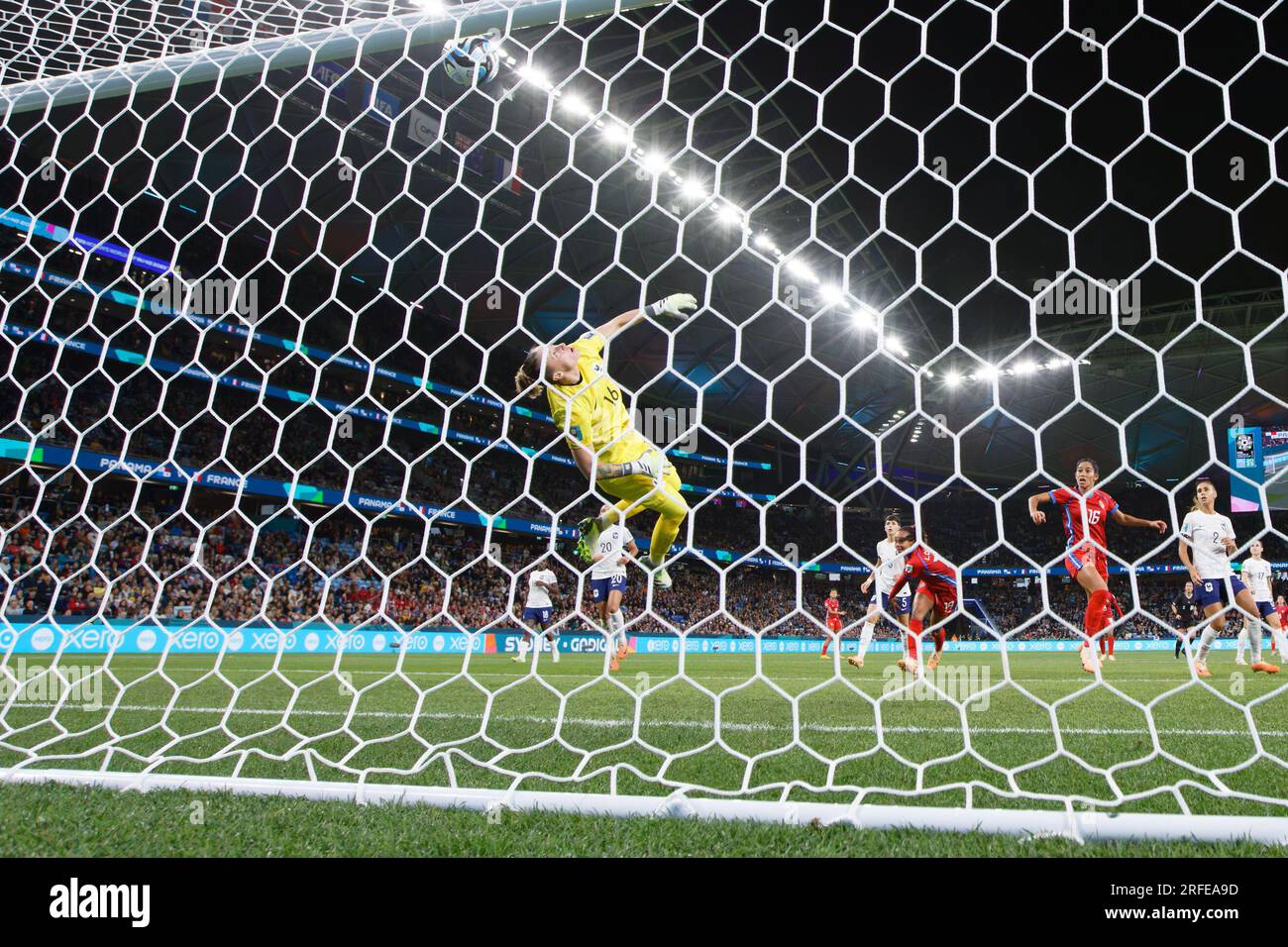Sydney, Australia. 02nd Aug, 2023. Goalkeeper, Pauline Peyraud-Magnin ...