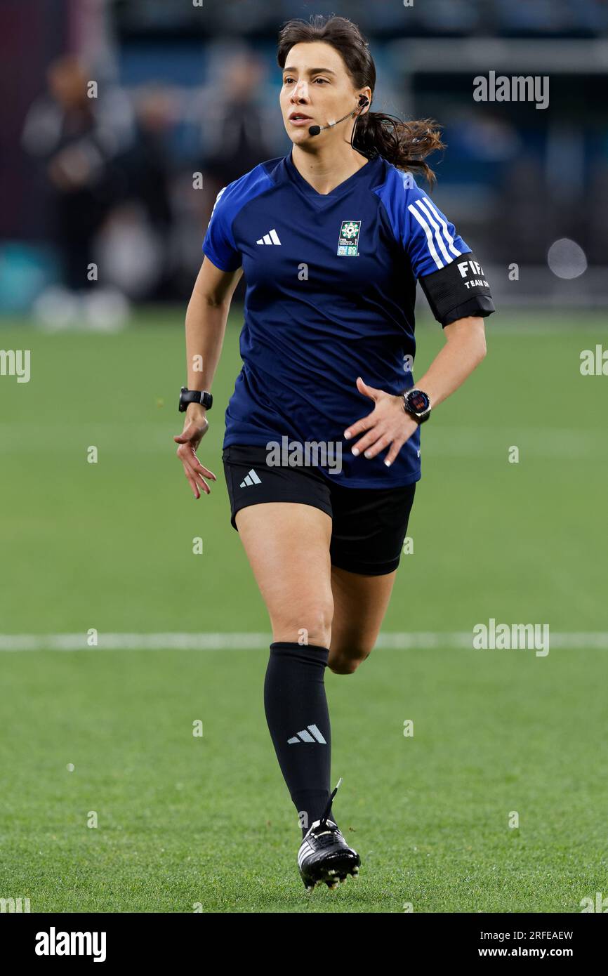 Sydney, Australia. 02nd Aug, 2023. Assistant referee, Daiana Milone ...