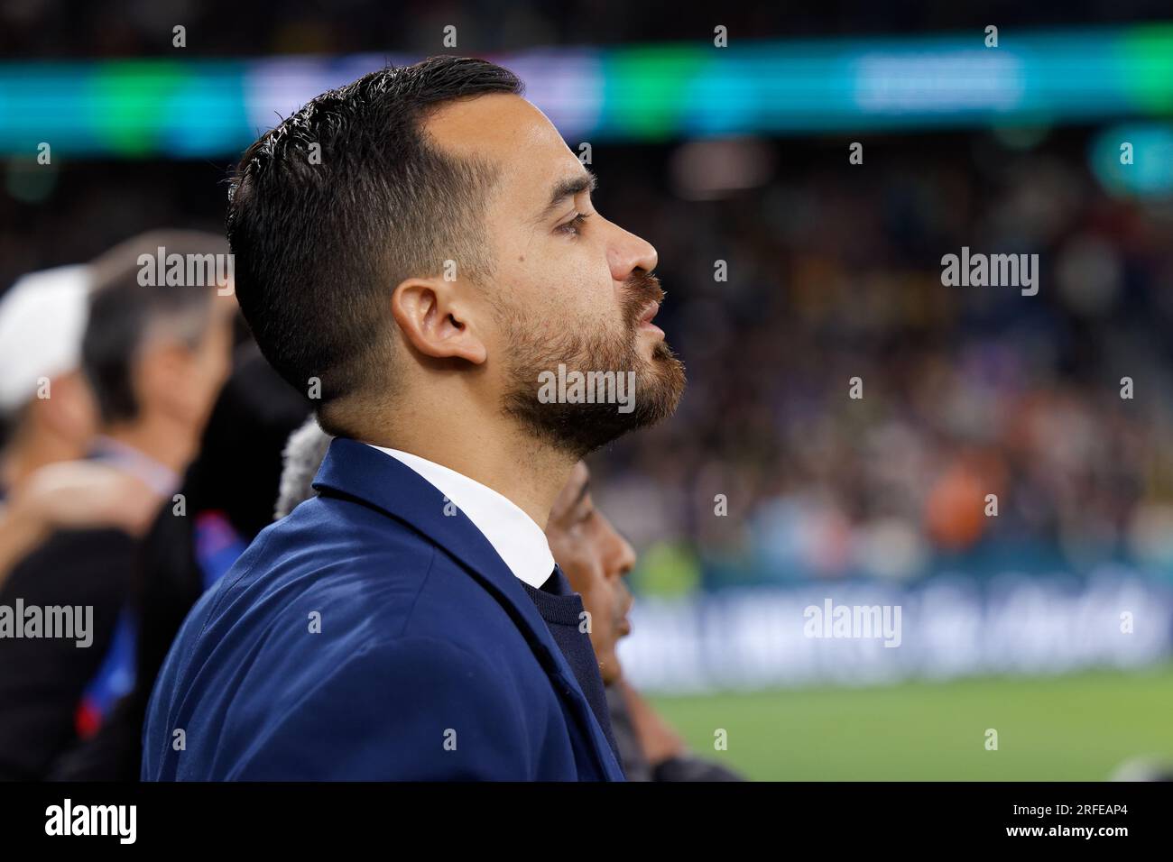 Sydney, Australia. 02nd Aug, 2023. Coach, Ignacio Quintana of Panama ...