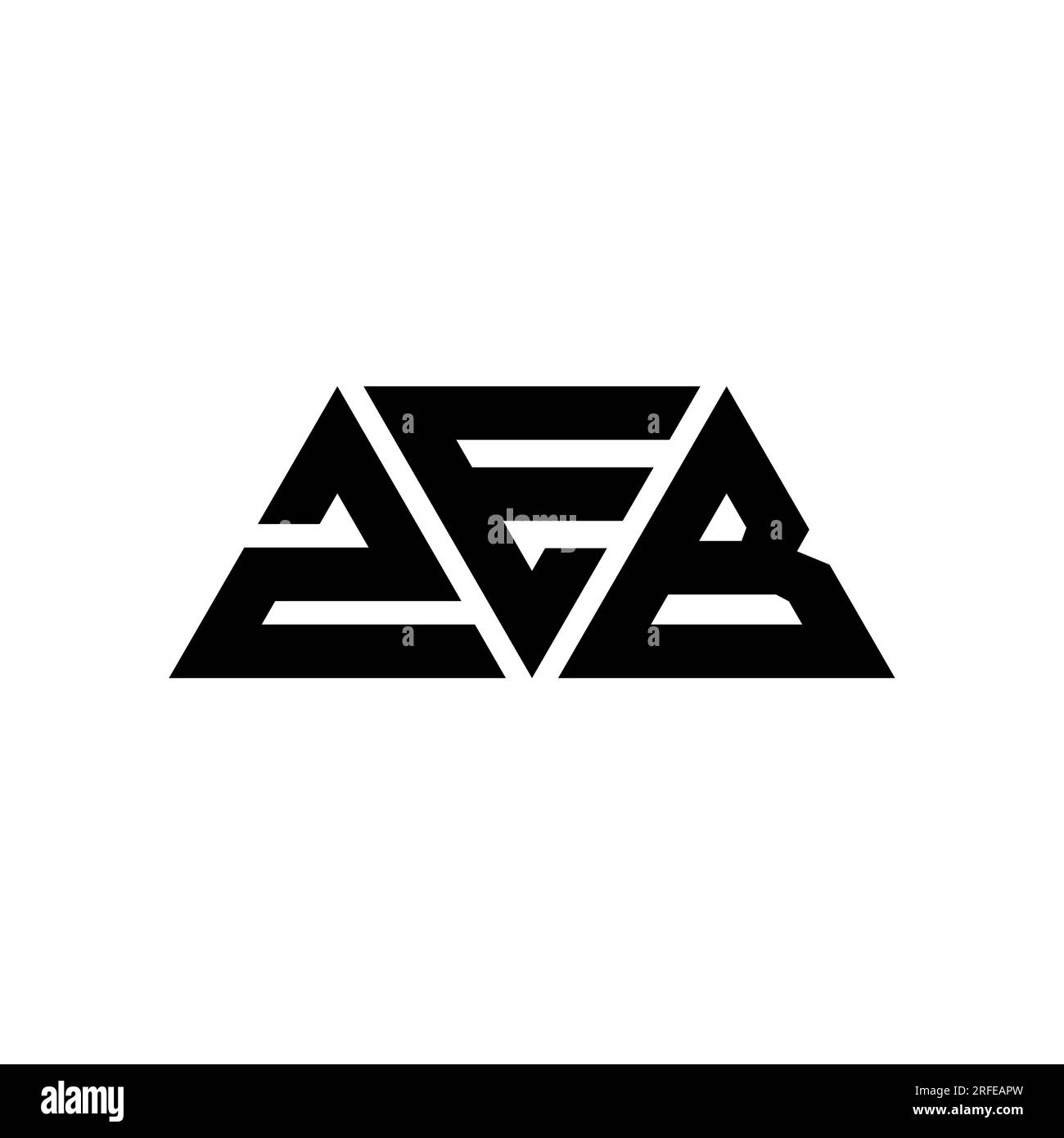 Zeb alphabet Stock Vector Images - Alamy