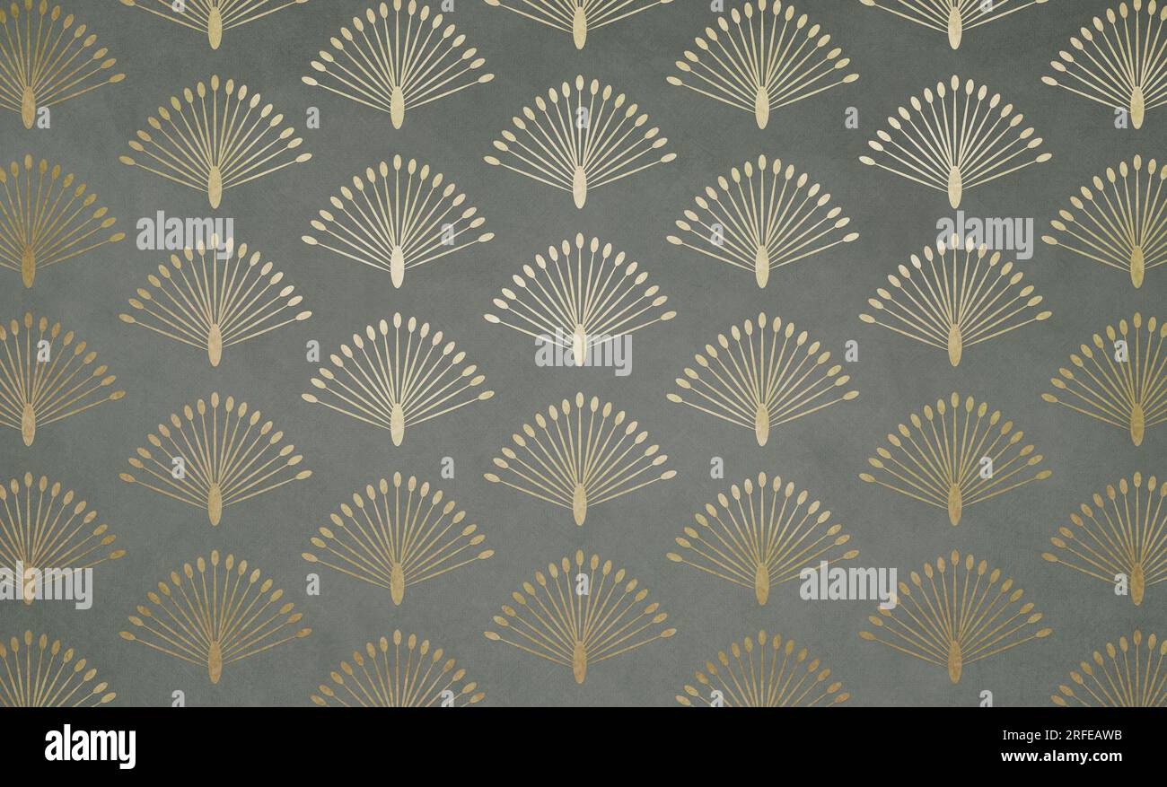 3d classic mural wallpaper. luxury pattern in textile background ...