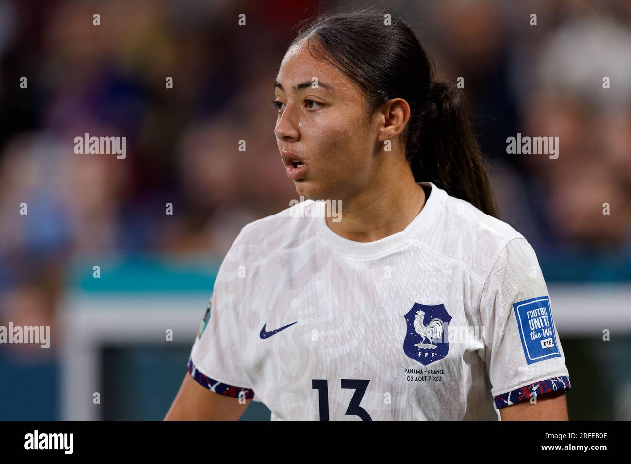 Sydney, Australia. 02nd Aug, 2023. Selma Bacha of France looks on ...