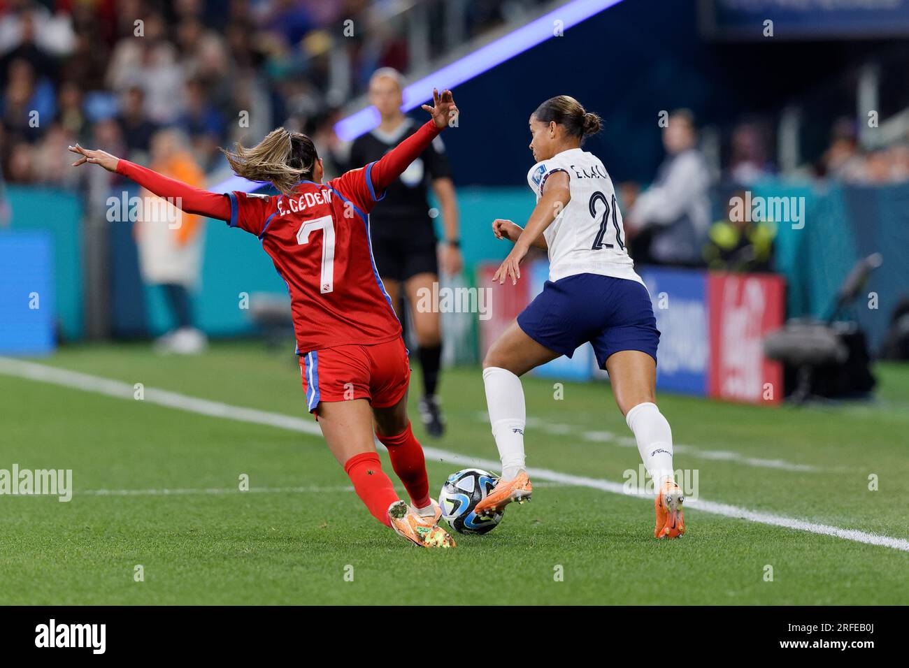Sydney, Australia. 02nd Aug, 2023. Emily Cedeno of Panama competes for ...