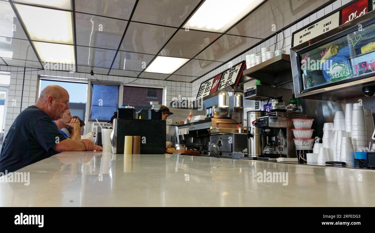 1940s diner cook hi-res stock photography and images - Alamy