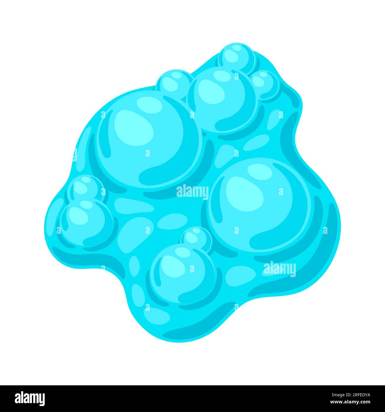 Splattering blotch slime. Toxic mucus smudges stain. Leaking paint blot ...