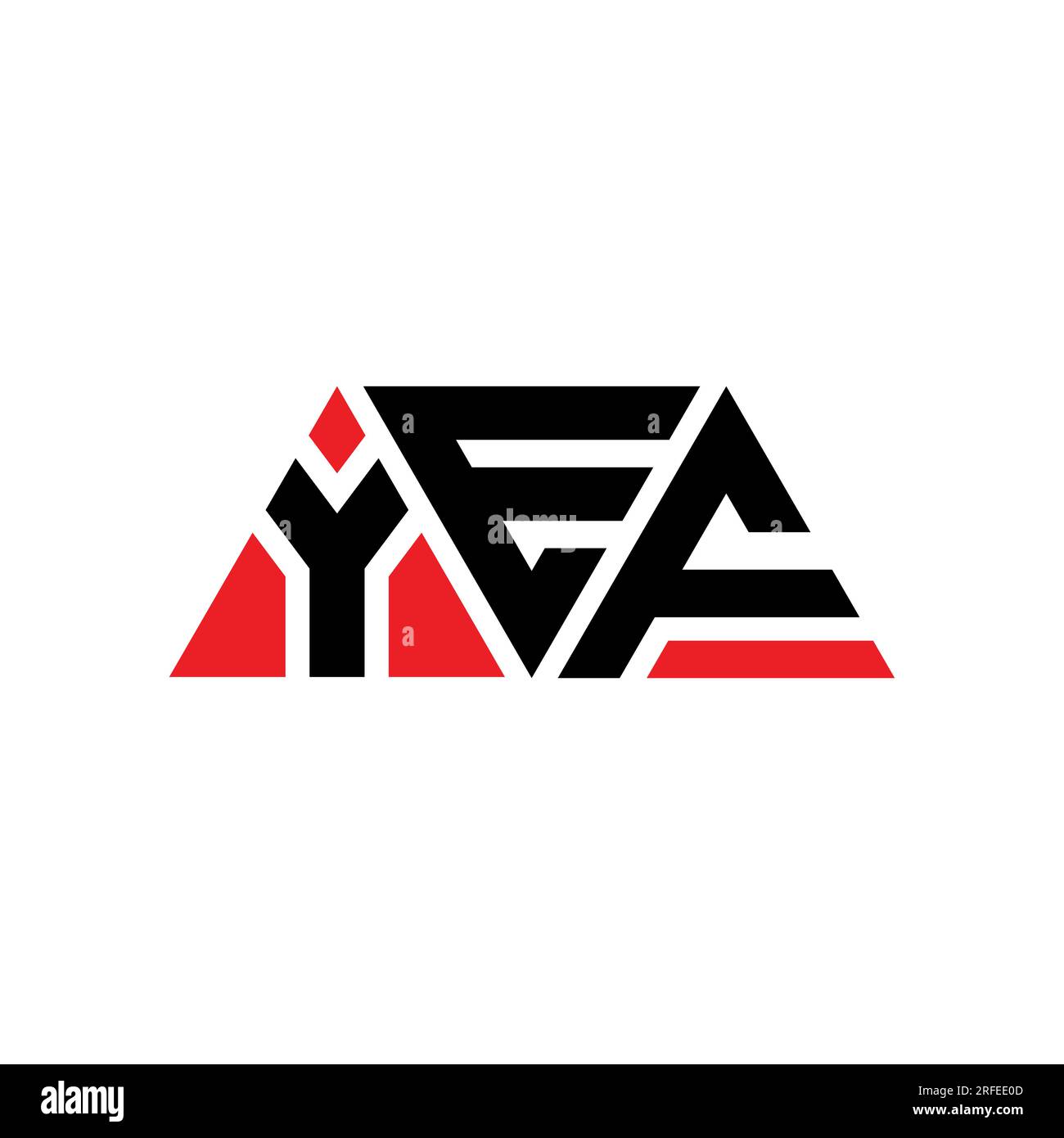 Yef tech logo Stock Vector Images - Alamy
