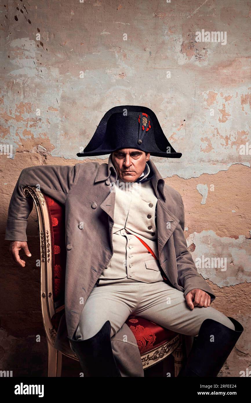 JOAQUIN PHOENIX in NAPOLÉON (2023), directed by RIDLEY SCOTT. Credit ...