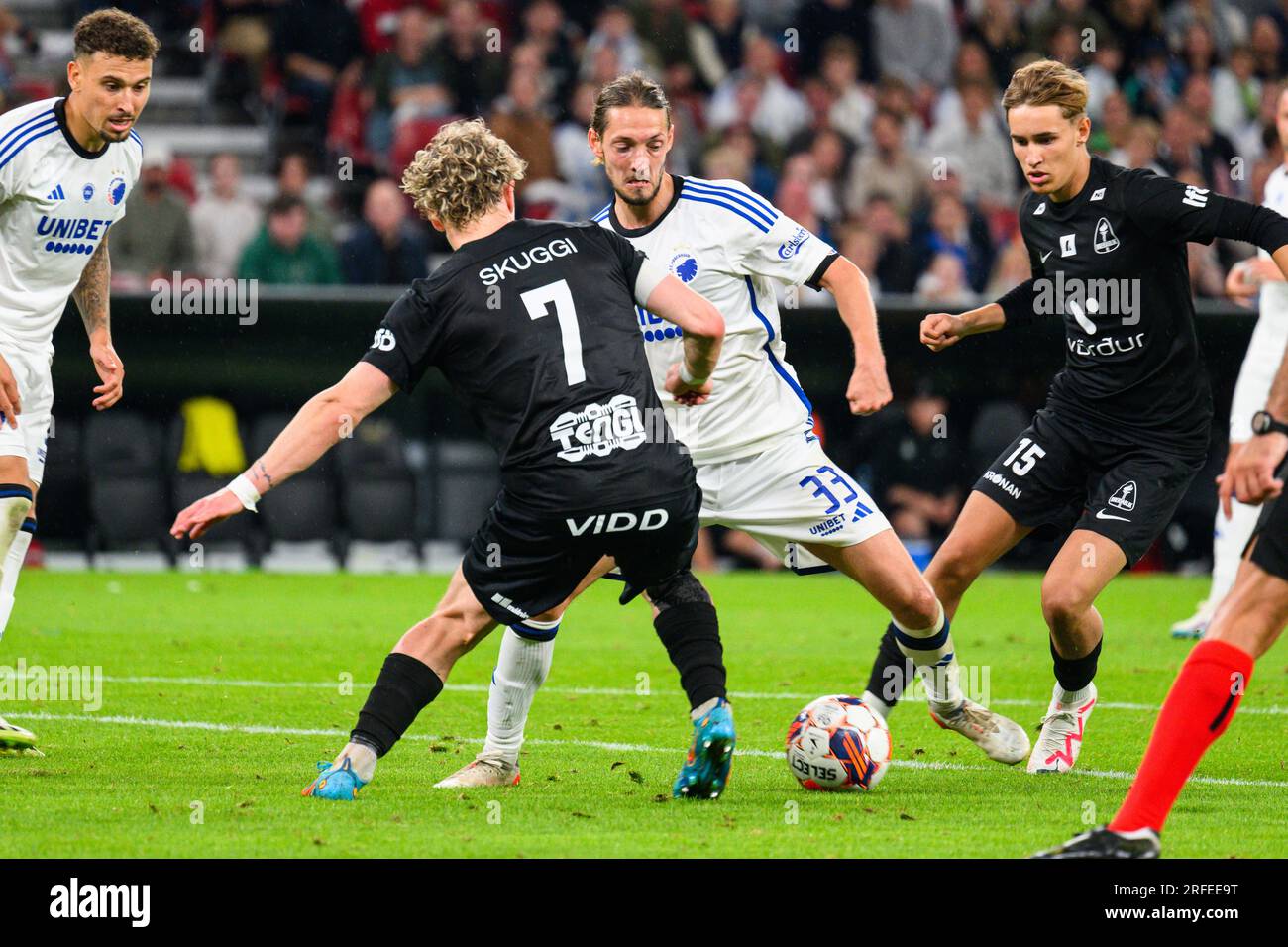 Copenhagen, Denmark. 02nd Aug, 2023. Rasmus Falk (33) of FC Copenhagen ...