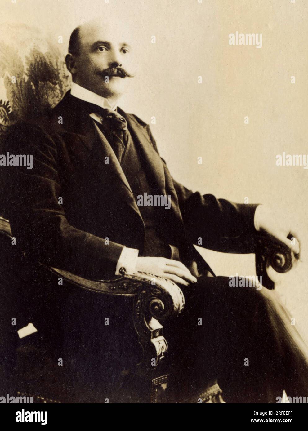 Portrait de Joseph Caillaux (1836-1944), homme politique francais Stock ...