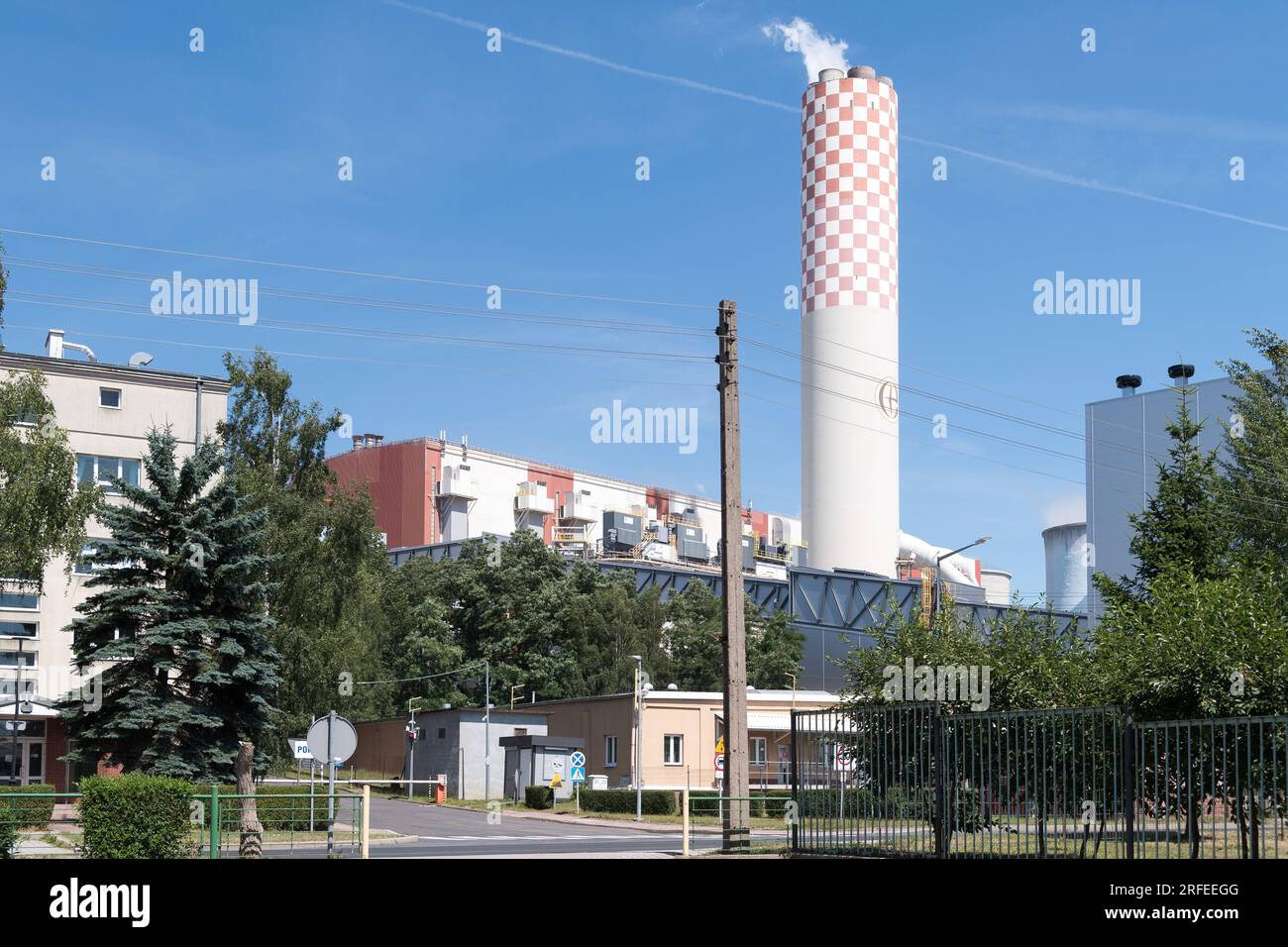 Coal-fired Turow Power Station in Bogatynia, Poland © Wojciech Strozyk ...