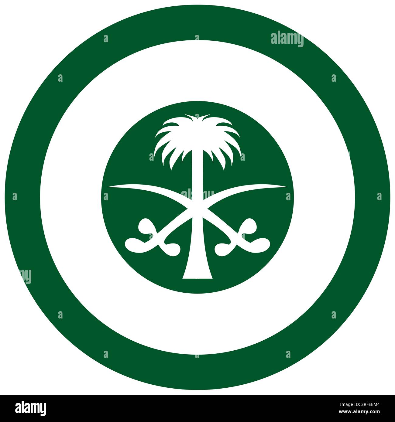 Royal Saudi Air Force roundel Stock Photo - Alamy