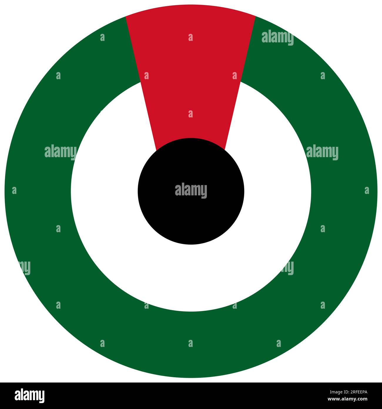 United Arab Emirates Air Force and Air Defence roundel Stock Photo - Alamy