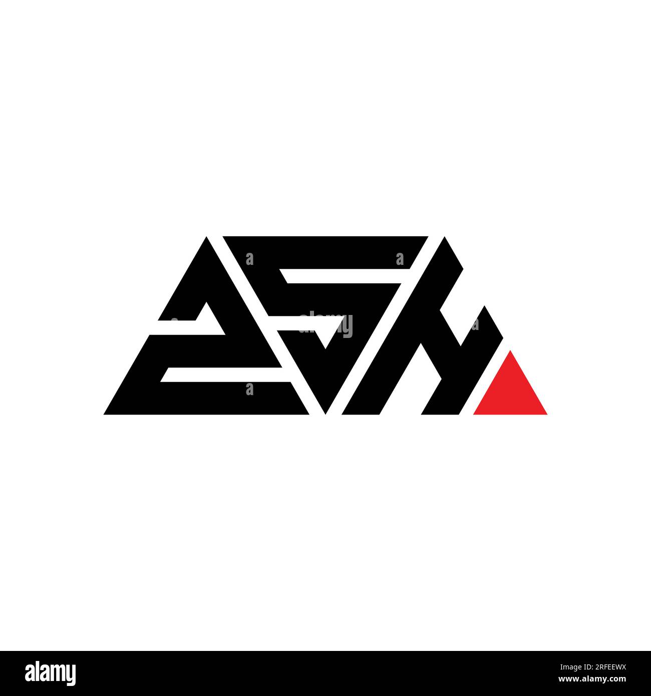 Zsh Triangle Stock Vector Images Alamy