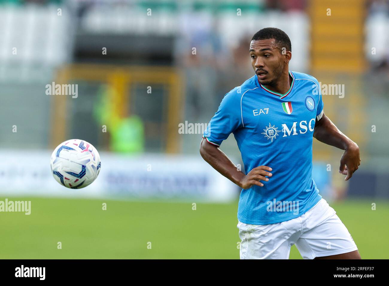 SSC Napoli's Brazilian defender Juan Jesus looks during friendly match ...