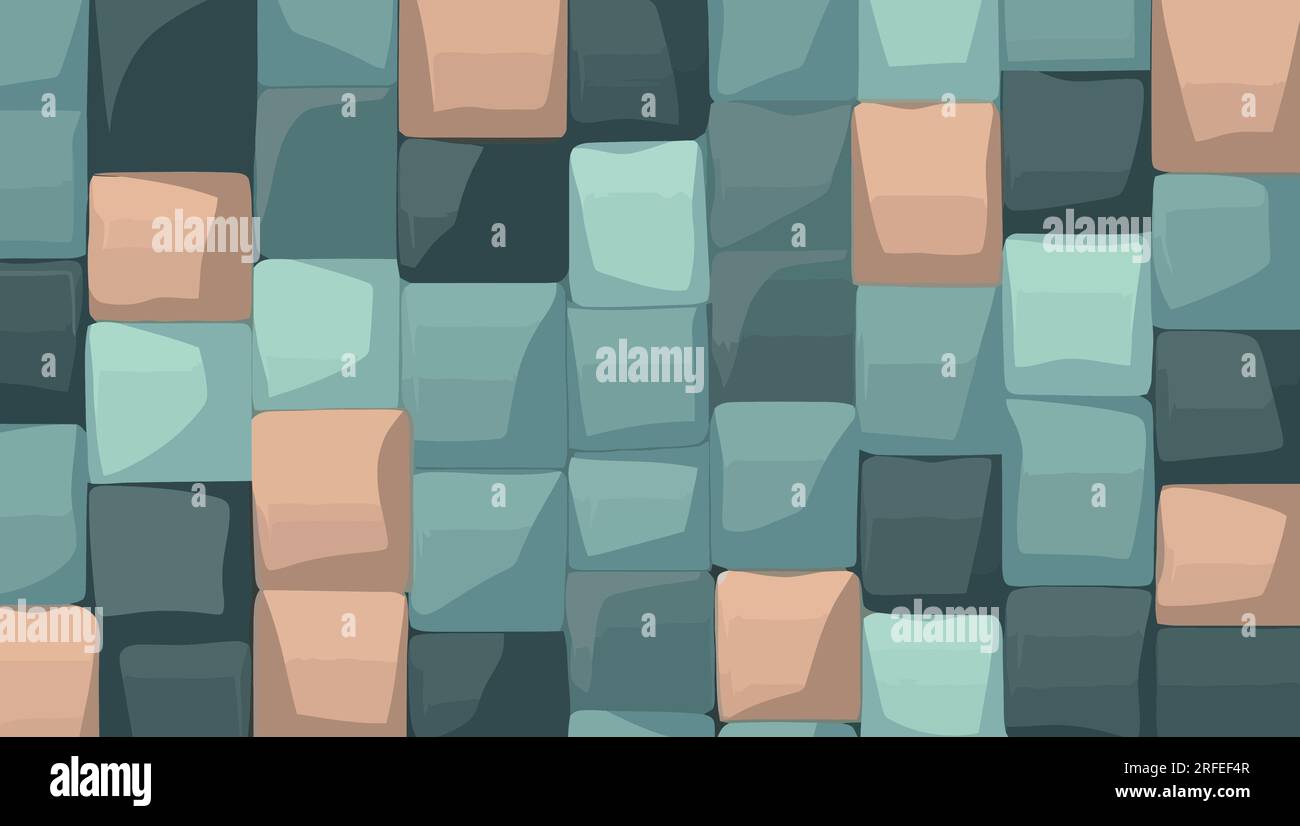 Stonework wall. Texture of old stonework wall. Vector illustration ...