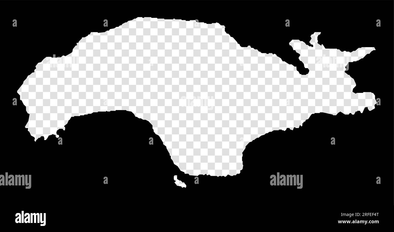 Stencil map of Samos. Simple and minimal transparent map of Samos ...