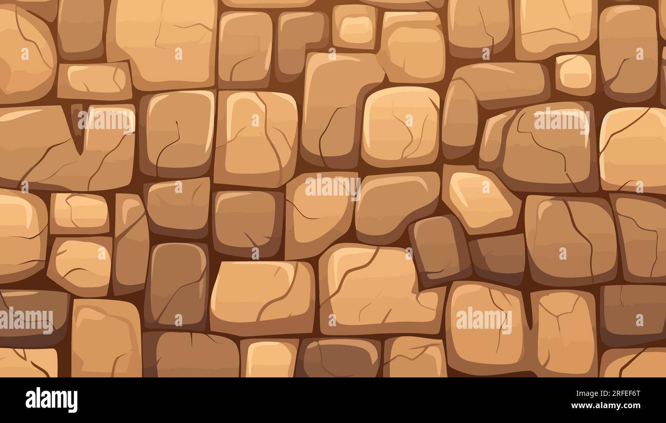 Stonework wall. Texture of old stonework wall. Vector illustration ...