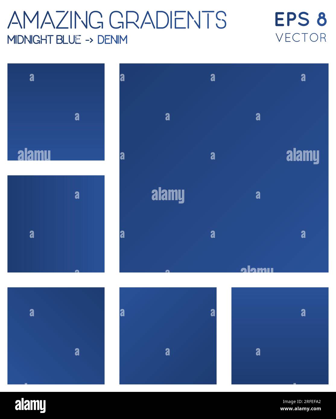 Colorful gradients in midnight blue, denim color tones. Admirable ...