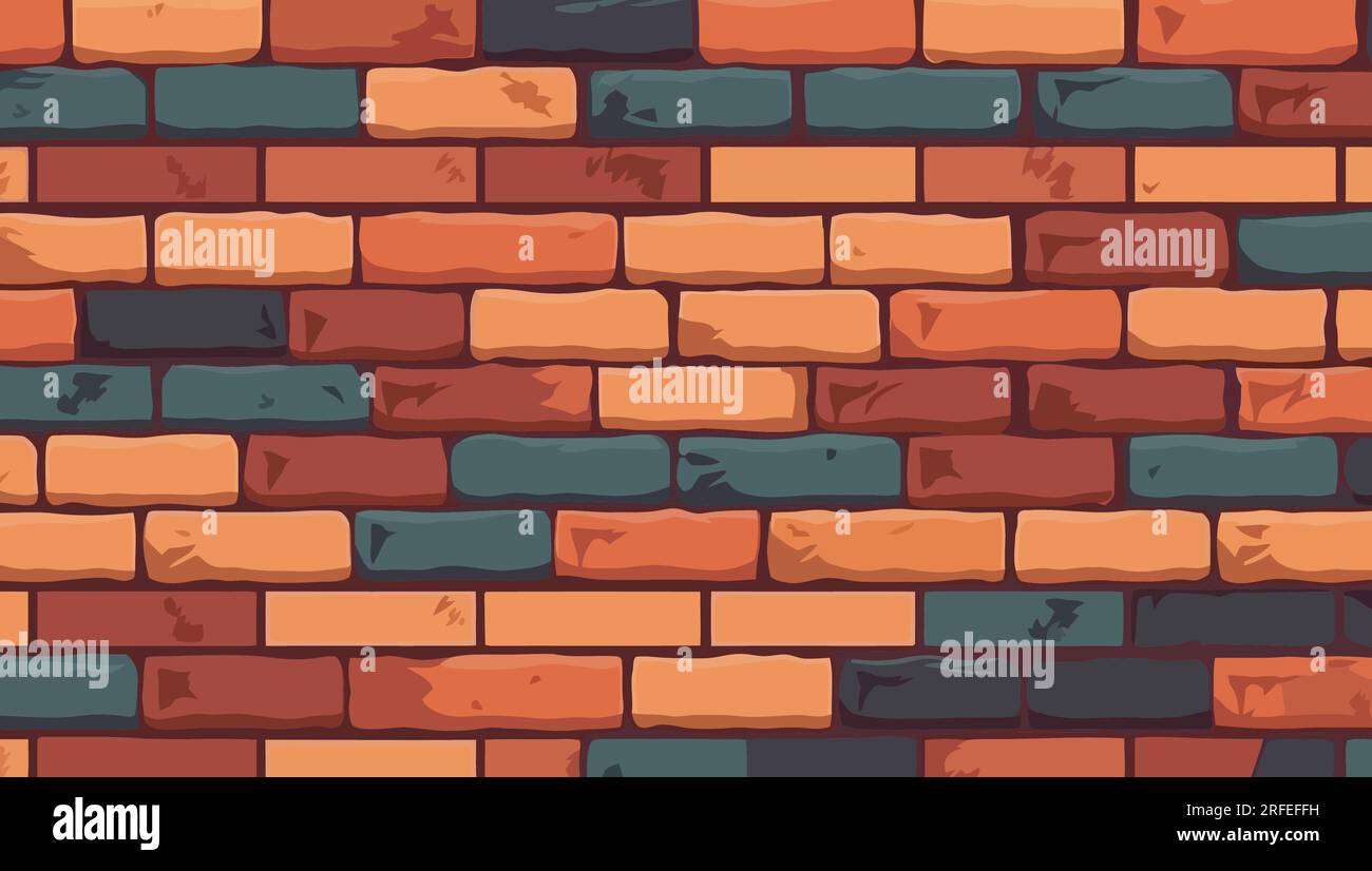 Brick wall. Texture of brick wall. Abstract background. Vector ...