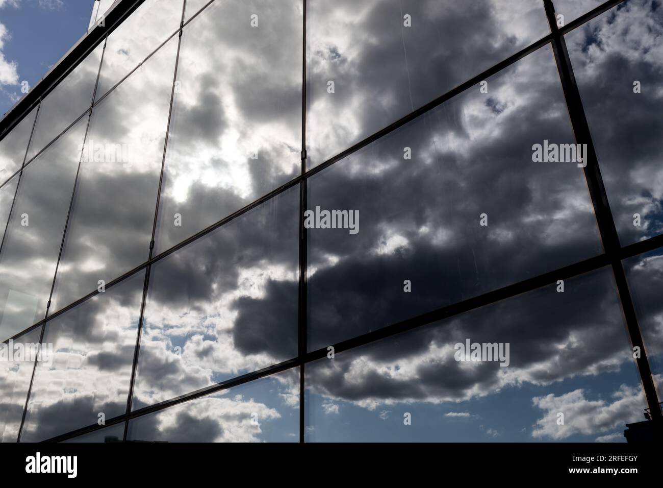 modern architecture, office building glass facade Stock Photo - Alamy