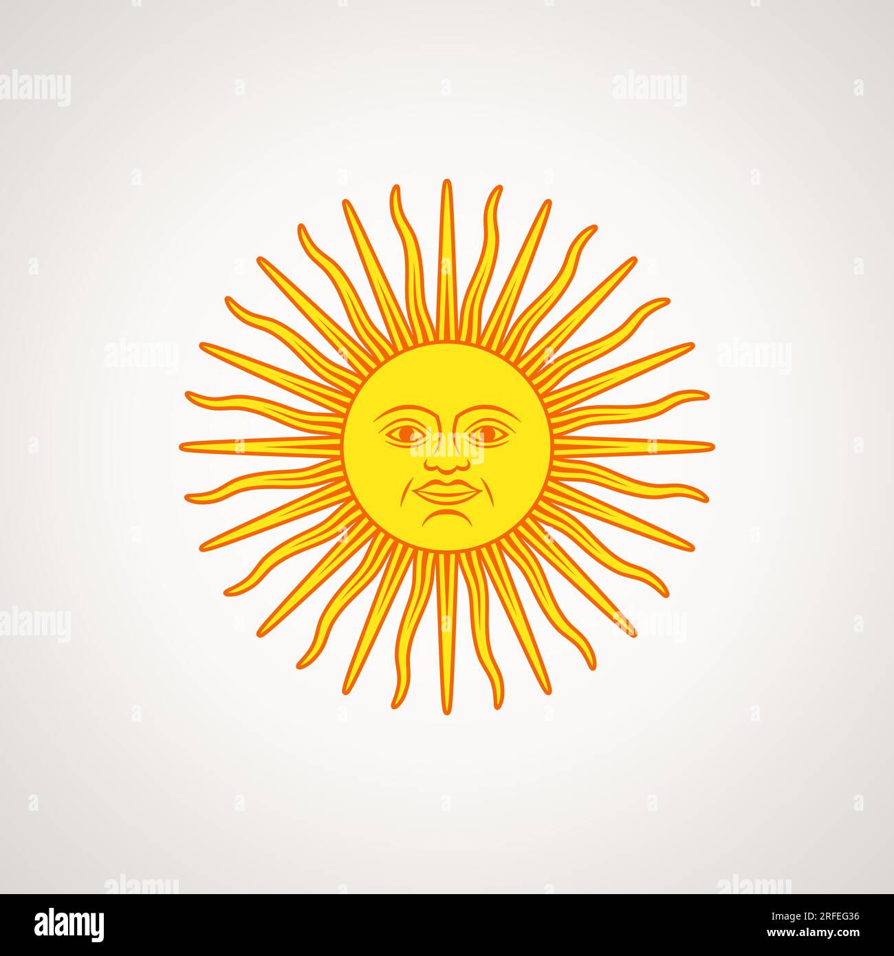 Where they face argentina Stock Vector Images - Alamy
