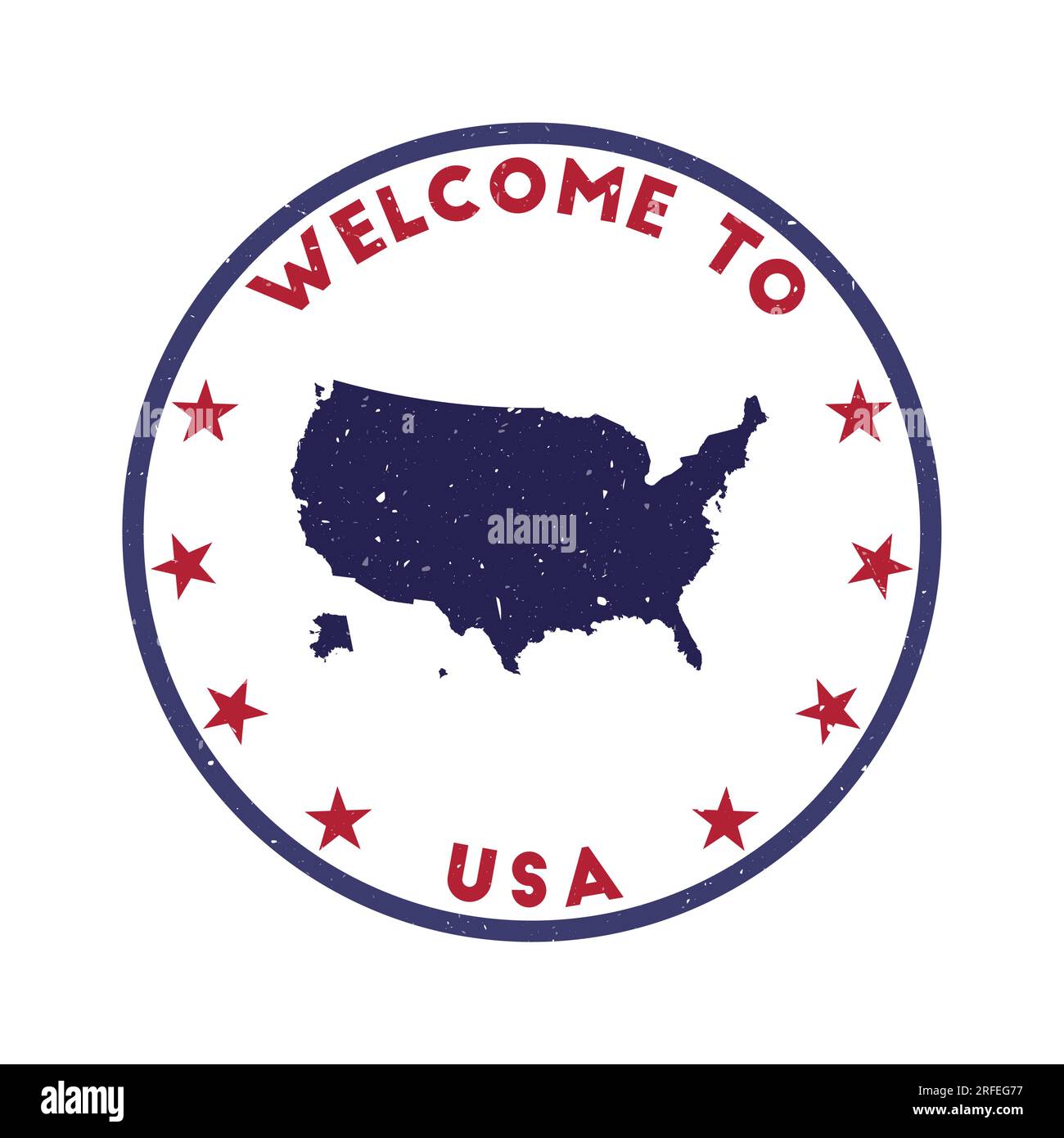 Vintage style usa map Stock Vector Images - Alamy