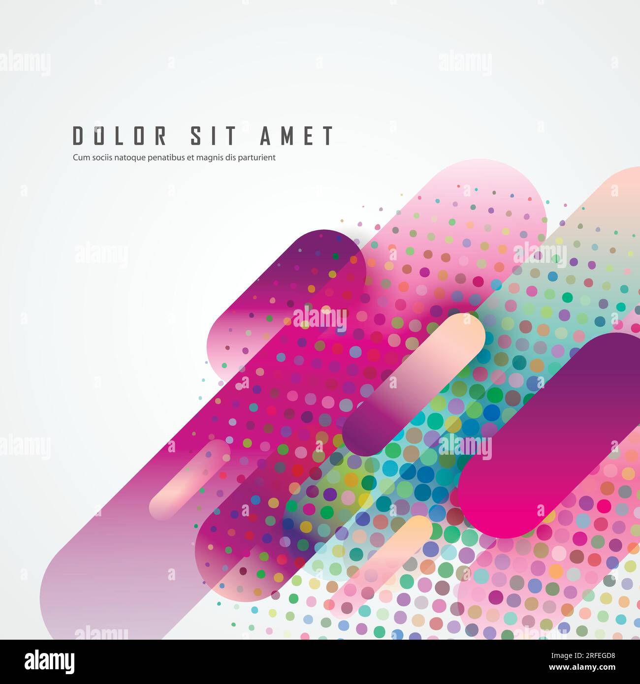 Abstract dynamic background. Flat dynamic shapes in minimalistic style ...