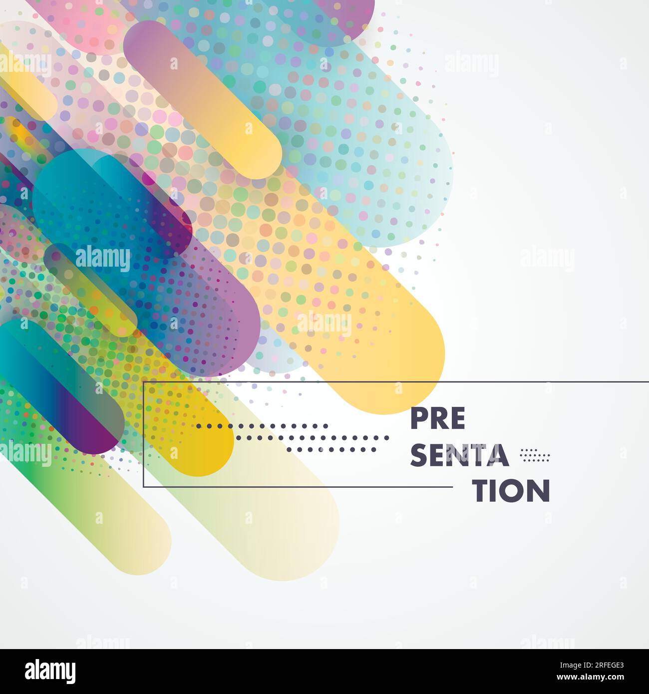 Abstract dynamic background. Flat dynamic shapes in minimalistic style ...