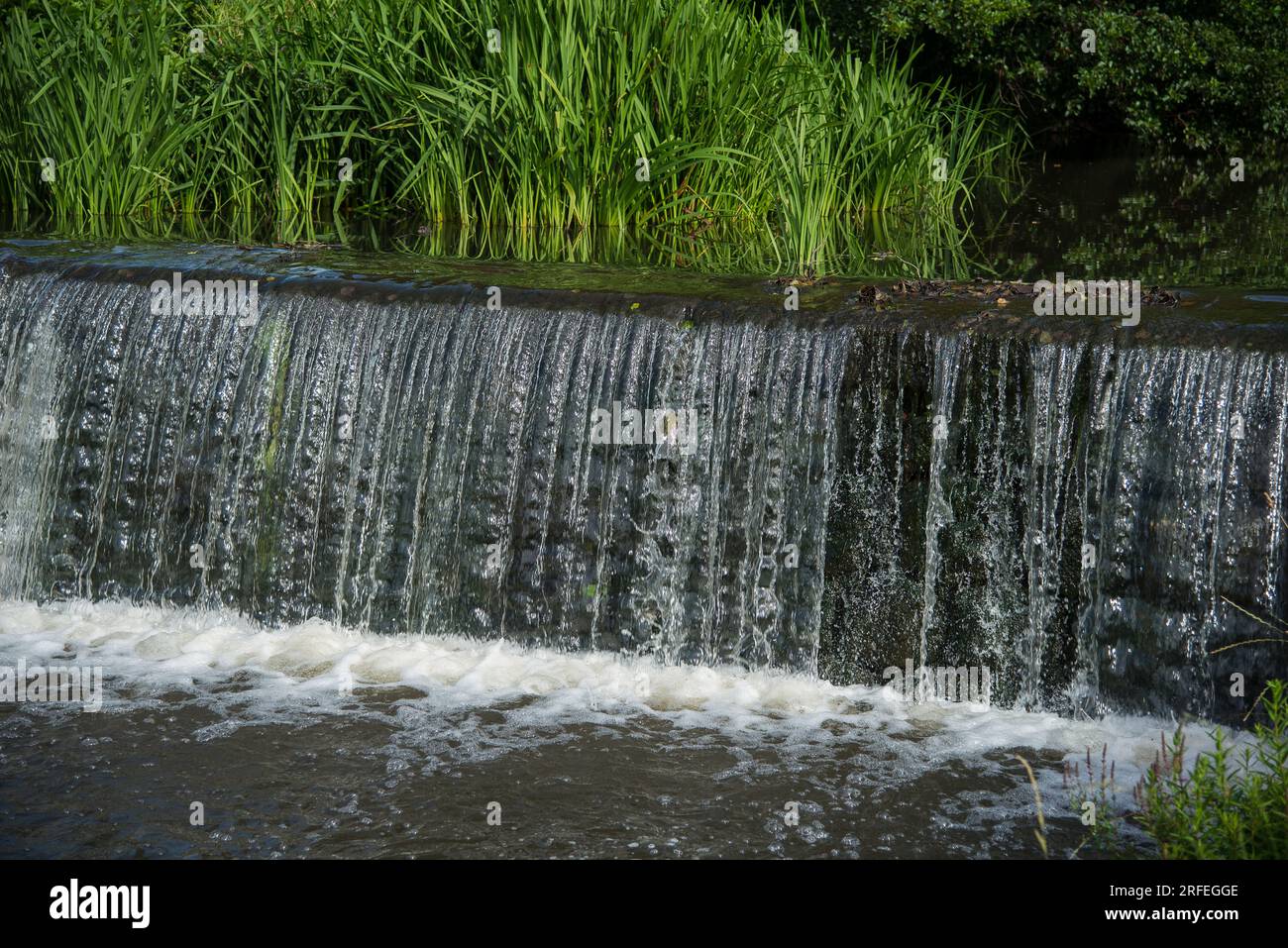 Creek Man Made Waterfall