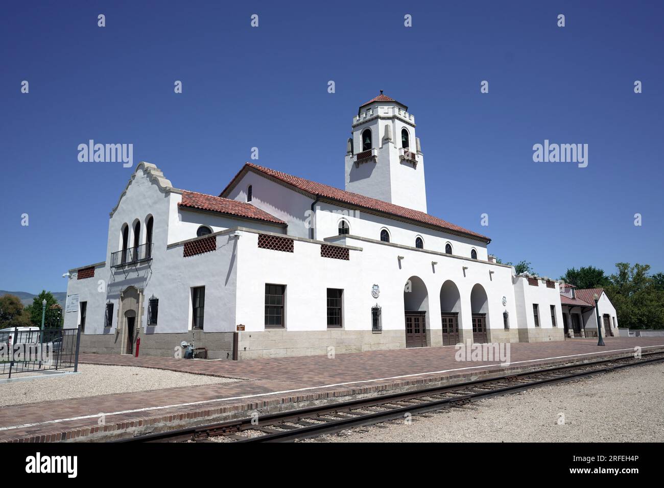 Boise, United States. 11th July, 2023. The Boise Depot Union Pacific ...