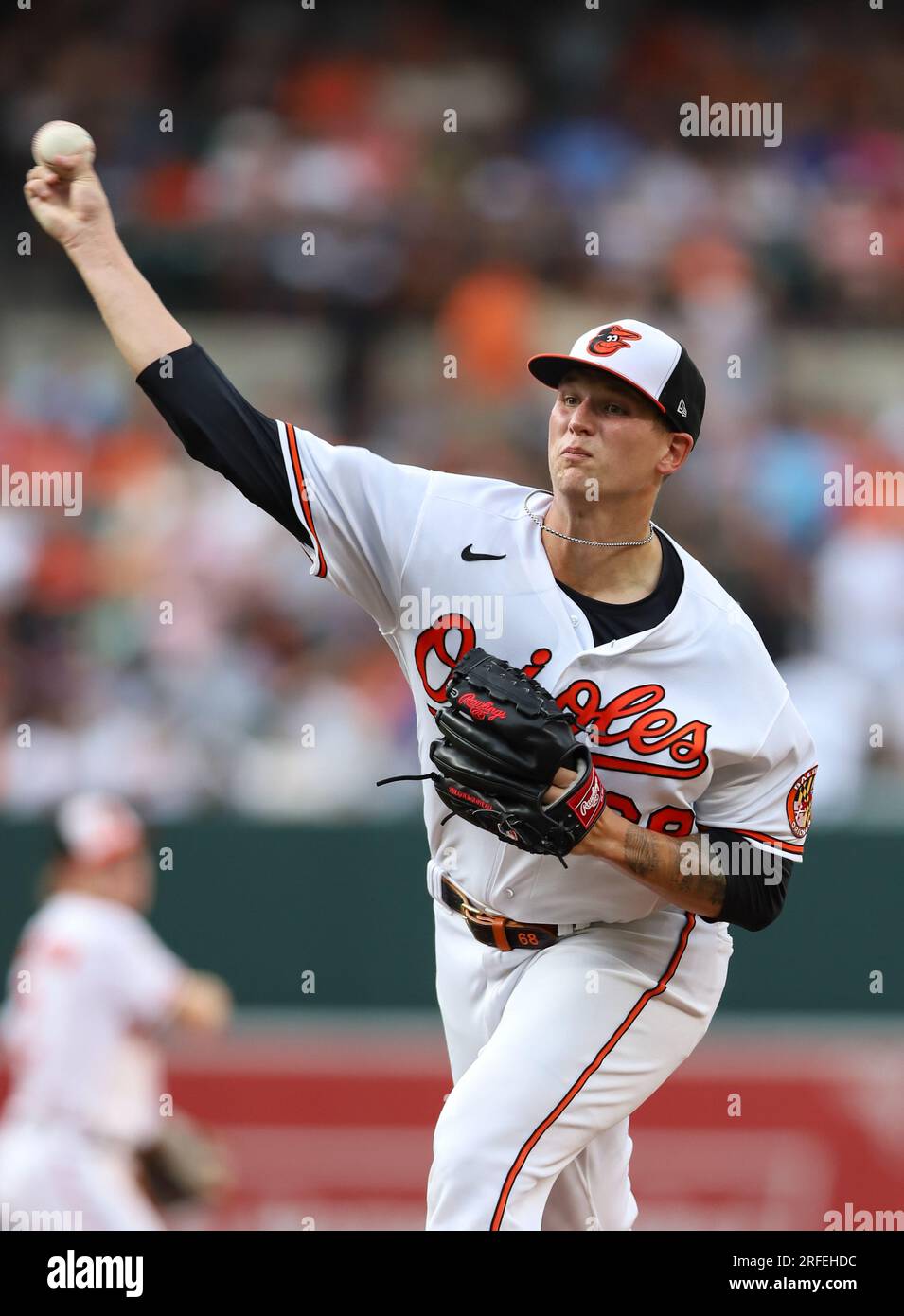 Baltimore, United States. 29th July, 2023. Baltimore Orioles' starting ...