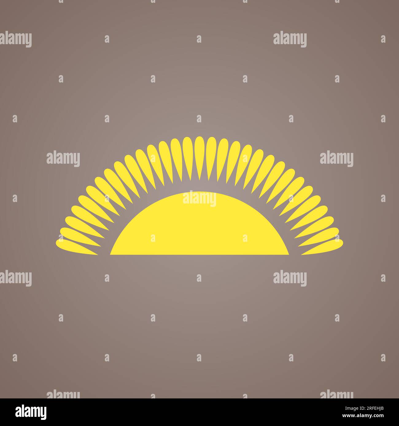 Rising sun - symbol from the flag of Malawi Stock Vector Image & Art ...